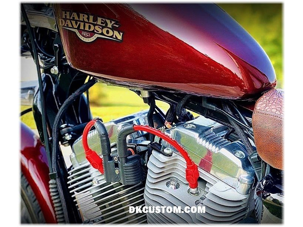 Top Engine Mount with Coil Relocation. Fits Sportster 2007-2021 ...
